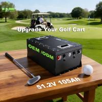 China CTS 48V 64V 72V 105Ah 50Ah Electric Golf Cart Battery Lightweight High Efficiency Durable Performance for sale