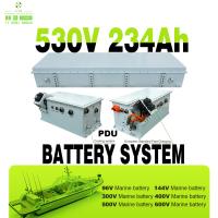 China CTS 530V 234Ah Electric Boat Lithium Battery System for Yacht & Sightseeing Vessels OEM/ODM for sale