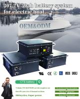 China CTS 307.2V 50Ah 20kWh Marine Lithium Battery Pack with IP67 Protection for Electric Yachts for sale