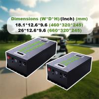 China CTS 48V 100Ah LiFePO4 Golf Cart Battery for Electric Golf Carts & NEV with Bluetooth BMS for sale
