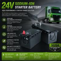 China CTS 24V High CCA Sodium-ion Starting Battery -40℃ Low Temp for Commercial Fleets & Rescue Vehicles for sale