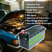 China High CCA Sodium 12V 24V Na-Ion Starter Battery Low Temperature for Hv Truck Marine Car for sale