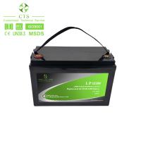 China CTS 12V 24V Lithium Battery Replace Lead Acid, 3000+ Cycles, BMS with Bluetooth, Deep Discharge for RV Boat Solar for sale