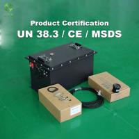 China IP67 Long Life 36V 48V 72V 100ah 150ah LiFePO4 Lithium Battery for Golf Club Cart with MSDS Certificate for sale