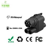China CCS1 to CCS2 EV Adapter 250A DC Fast Charging Connector IP54 Waterproof for Electric Vehicle for sale