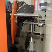 China Full Servo Tissue Paper Cutter Machine Rotary Tissue Cutting Machine 8 kW for sale
