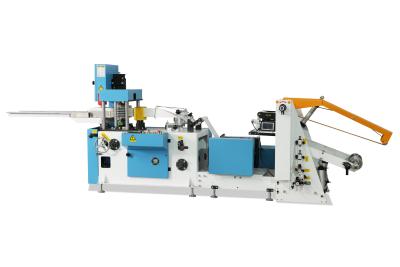 China Automatic Napkin Folding Machine Custom Size Napkin Making Machine With Embossing , Multi Folding Styles for sale