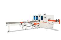 China Automatic Tissue Paper Packing Machine PLC Gear Control Tissue Wrapping Machine 280 Cuts/Min for sale