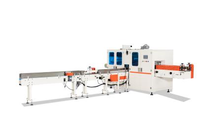 China Automatic Tissue Paper Packing Machine PLC Gear Control Tissue Wrapping Machine 280 Cuts/Min for sale
