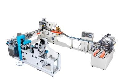 China User Friendly Handkerchief Machine Automatic Paper Pocket Machine 380V for sale