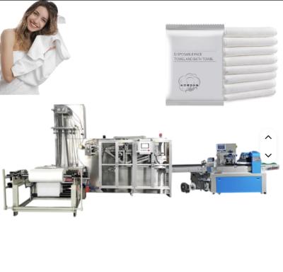 China Automatic Hand Towel Making Machine One Touch Towel Making Machine Full Servo for sale