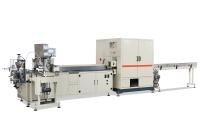 China Small Scale Paper Napkin Making Machine Modular Toilet Paper Making Machine Servo Control for sale