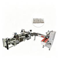 China Rapid Disposable Bath Towel Folding Machine Automatic Sleeve Packaging Machine 7 kW for sale