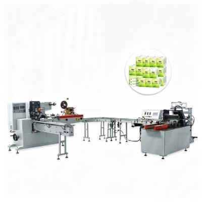 China Single Pack Paper Towel Cutting Machine 280 Cuts/Min Tissue Packaging Equipment Automatic for sale