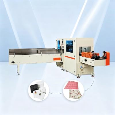 China 380V Napkin Paper Machine Fully Automatic Serviette Making Machine High Precision for sale