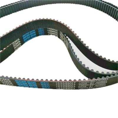 China factory in stock hot sale OEM 3343720/10068553/5130XS/125MR19 rubber timing belt for DAEWOO transmission belt for sale