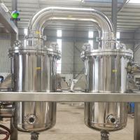 China Wiped Film Stainless Steel Evaporator Vacuum Essential Oil Steam Distillation Equipment for sale