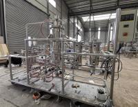China Wiped Film Short Path Molecular Distillation Equipment With 10L Jacketed Glass Tank for sale