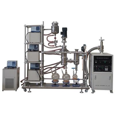 China TOPTION Short Path Molecular Distillation High Efficiency Evaporator for sale