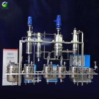 China TOPTION Short Path Molecular Distillation High Efficiency Evaporator for sale