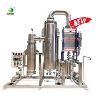 China Stainless Steel Rising Film Evaporator 200L/Hr~1000L/Hr Evaporation Capacity for sale