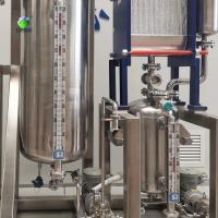 China Stainless Steel Rising Film Evaporator 200L/Hr~1000L/Hr Evaporation Capacity for sale