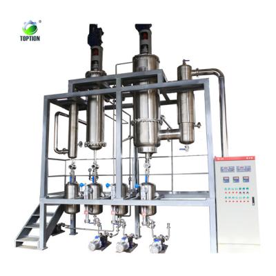 China Agitated Thin Film Evaporator Wiped Film Molecular Distillation Apparatus for sale