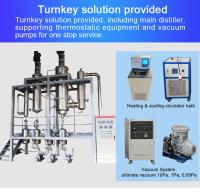 China Agitated Thin Film Evaporator Wiped Film Molecular Distillation Apparatus for sale