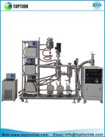 China 316L Stainless Steel Short Path Molecular Distiller For Essential Oil for sale