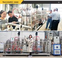 China 3 Stages Short Path Vacuum Distillation Equipment CE ISO Approved for sale