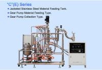 China Herb Pot Sative Oil Extraction Machine 0.06 M2 Wiped Film Molecular Distillation for sale