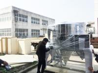 China TOPTION Industrial Centrifugal Nozzle Laboratory Scale Spray Dryer 5L/H for sale