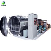 China Fruit Vegetable Food Vacuum Freeze Dryer Touch Screen PLC Freeze Vacuum Dryer for sale