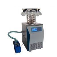 China Laboratory Vacuum Freeze Dry Chamber LCD Display Food Vacuum Freeze Dryer for sale