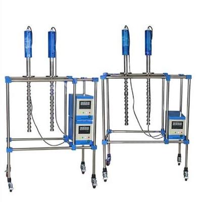 China temperature control Ultrasonic Material Dispenser Ultrasonic Glass Reactor for sale