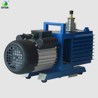 China Vane Type Chemical Rotary Vane Vacuum Pump With Anti Return Oil Valve for sale
