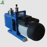 China Vane Type Chemical Rotary Vane Vacuum Pump With Anti Return Oil Valve for sale