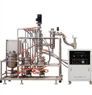 China Laboratory Use Short Path Molecular Distillation Equipment Single Stage for sale