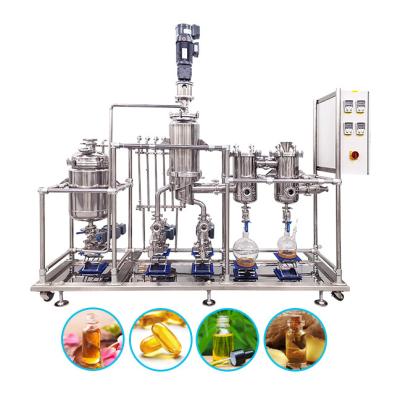 China Oil Distiller Short Path Molecular Distillation Equipment Fully Jacketed Design for sale