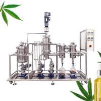 China Oil Distiller Short Path Molecular Distillation Equipment Fully Jacketed Design for sale
