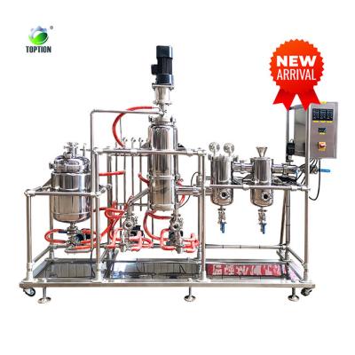 China 5L - 30L/h Short Range Molecular Distillation Distiller For Essential Oils for sale