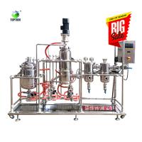 China 5L - 30L/h Short Range Molecular Distillation Distiller For Essential Oils for sale