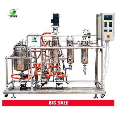 China Chemical Essential Oil Distillation Molecular Distillation Machine 316L for sale