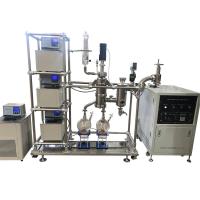 China Wiped Film Molecular Distillation Equipment Ginger Oil Purification for sale