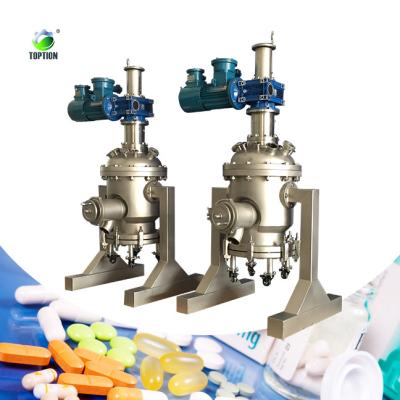 China 20L Manual Lift 0.07m2 Agitated Nutsche Filter And Dryer For Crystalizing Isolation for sale