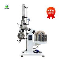 China Hemp Oil Distillation Ethanol Recovery Evaporation Vacuum Rotary Evaporator 50L for sale