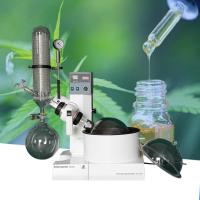 China PTFE sealing vacuum rotary evaporator 5l with factory price for sale