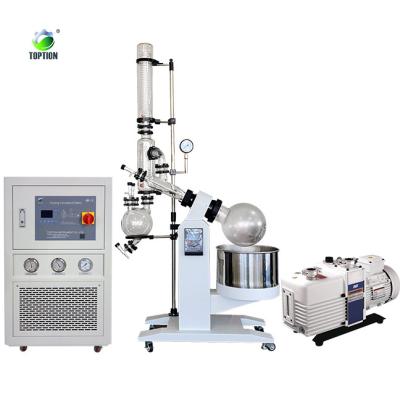 China 3kw Industrial Rotary Evaporator Vacuum Distillation 220V 50/60HZ Single Phase for sale