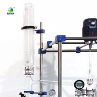 China Explosion Proof Jacketed Glass Reactor System For Chemical Reaction for sale