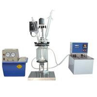 China Laboratory Jacketed Double Layer Glass Stirred Tank Glass Reactor 220v 1L~5L for sale